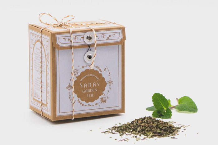 Organic Peppermint Tea Box | Wedding Favors | Wedding Bomboniere